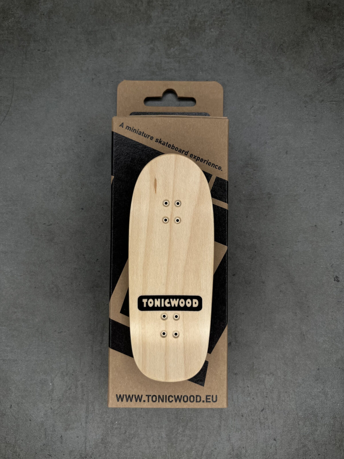 TonicWood "Cowboy Carousel" Graphic Fingerboard Deck - TonicWood